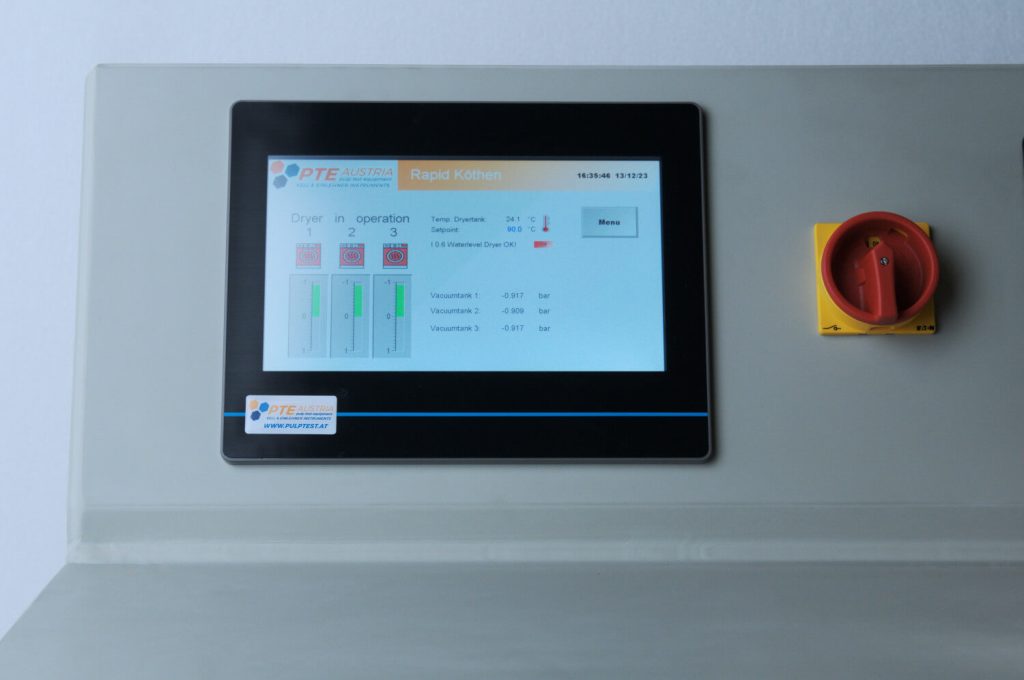 PTE Austria | Pulp Test Equipment GmbH | Produkte